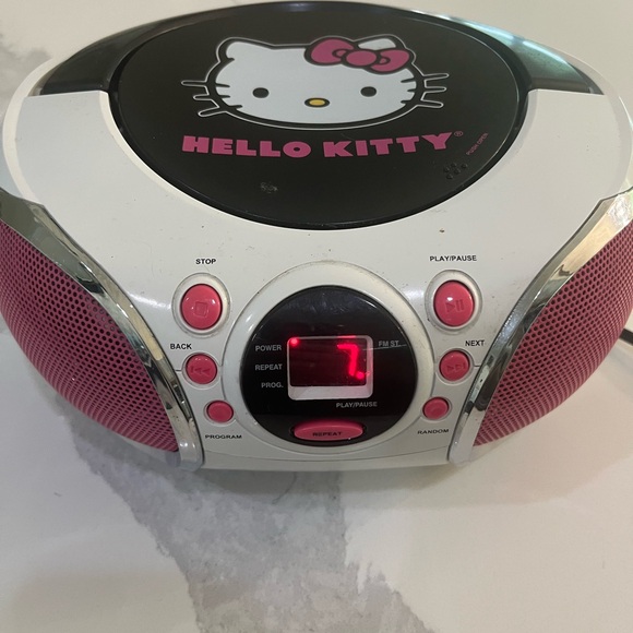 Hello Kitty | Media | Hello Kitty Boom Box Cd Player | Poshmark